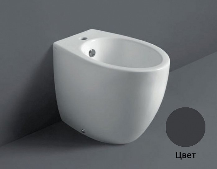 "Биде Напольное Simas Bormio Br04 Antracite", 540х350 купить по выгодным ценам в Киеве, заказать ...